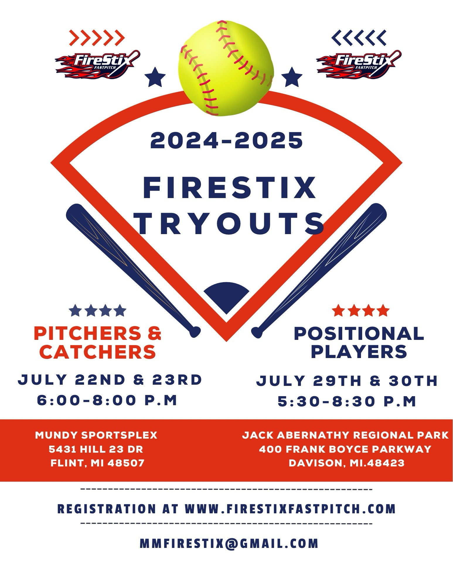 FireStix Tryouts Info & Registration – FireStix Fastpitch